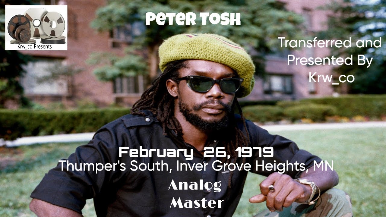 Peter Tosh Live February 26th, 1979 Thumper's South, Inver Grove ...