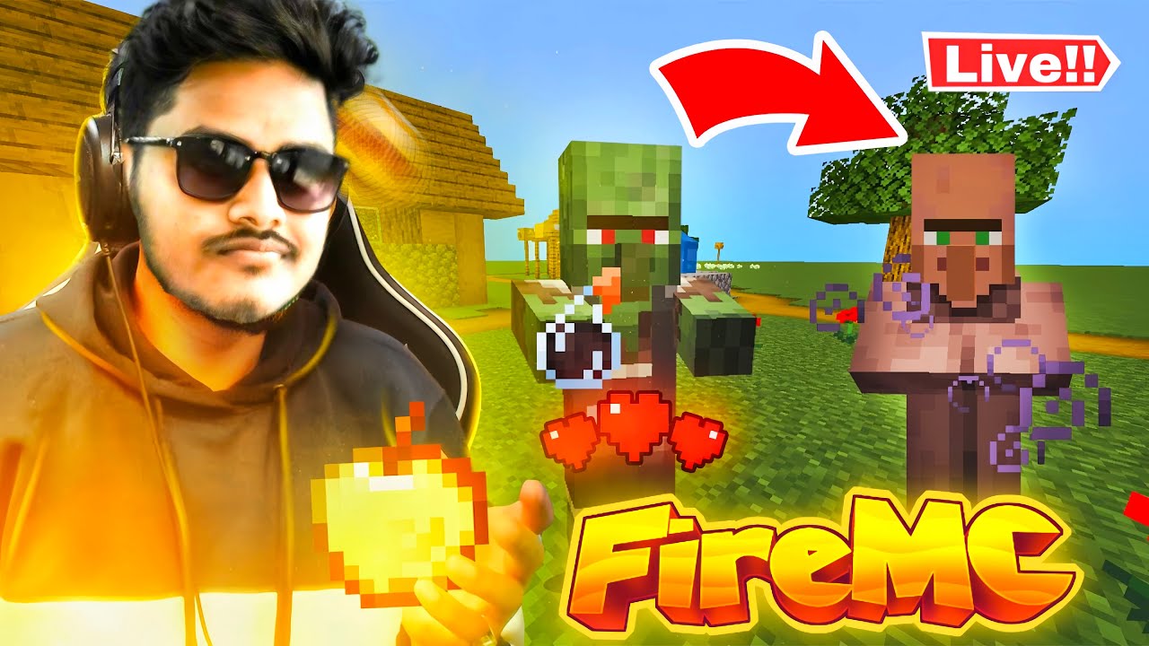 🔴MINECRAFT LIVE IN IN FIREMC || MINECRAFT LIVE@PSD1 - YouTube
