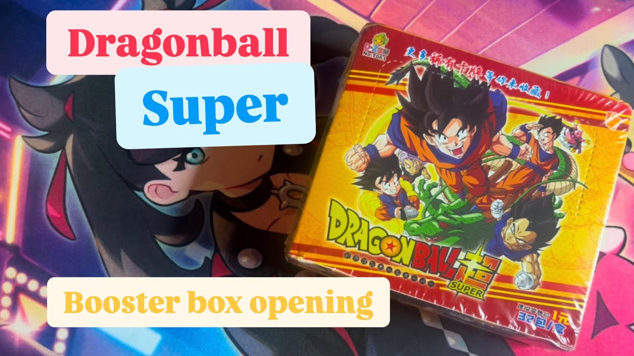 Dragonball Super Booster box Opening AliExpress. (Bonus MTG booster ...