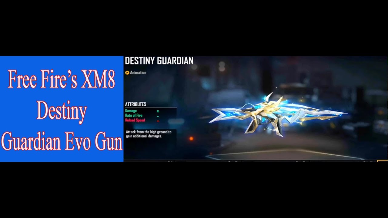 Free Fire’s XM8 Destiny Guardian Evo Gun / Evo XM8 නොමිලේ ගමු? | මේකනන් ...