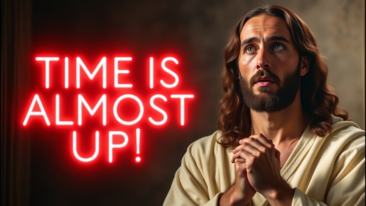 THE CLOCK IS RUNNING OUT TIME IS ALMOST UP | GOD MESSAGE TODAY | GOD ...