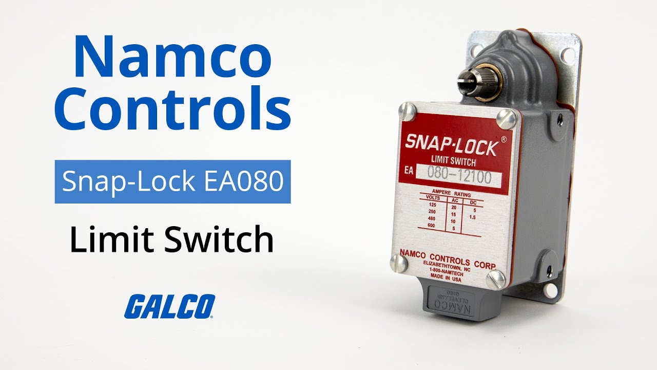 Namco Controls SnapLock EA080 Series, Limit Switch - YouTube