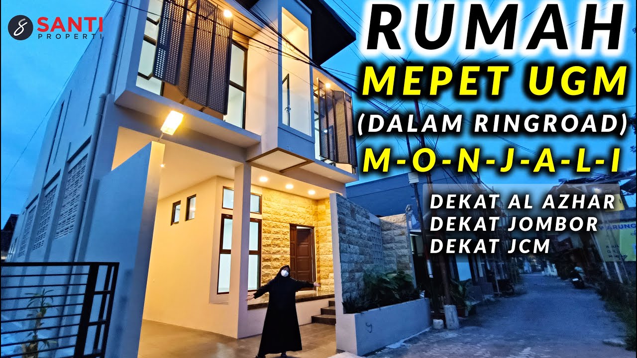 RUMAH MEWAH MEPET UGM DALAM RINGROAD DEKAT JOMBOR, JCM, AL AZHAR MODEL ...