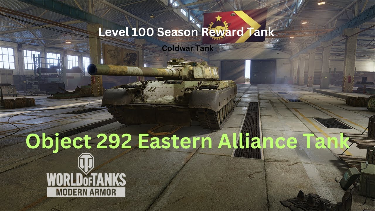 World Of Tanks Console Object 292 Coldwar Tank - YouTube