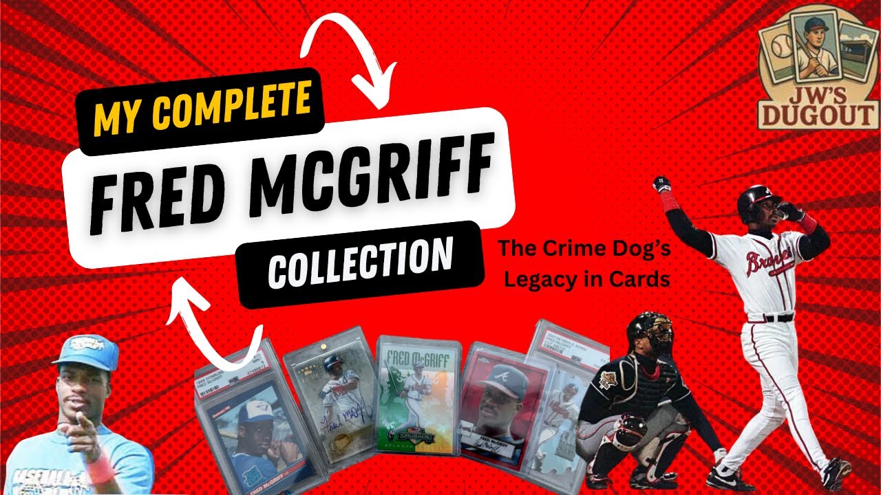 My Complete Fred McGriff Collection: The Crime Dog's Legacy in Cards ...