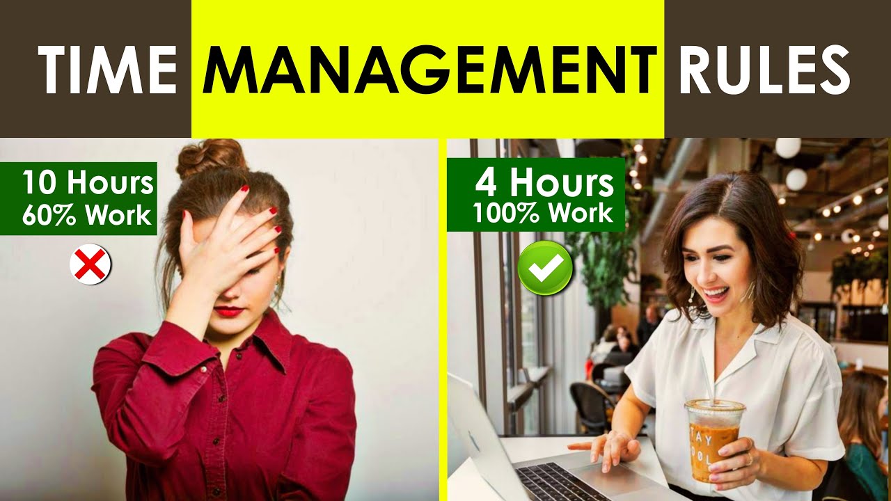 How to Get More Done in Less Time | Time Management | Productivity ...