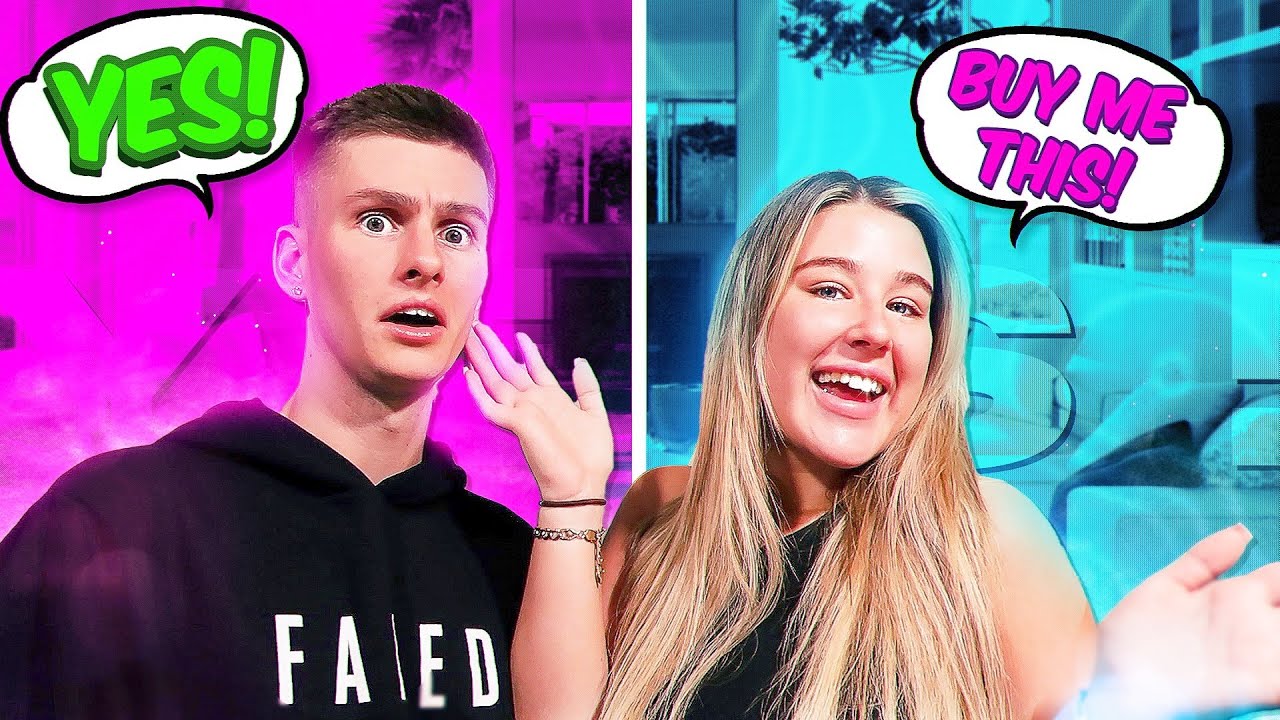 SAYING YES TO MY GIRLFRIEND FOR 24 HOURS!! - YouTube
