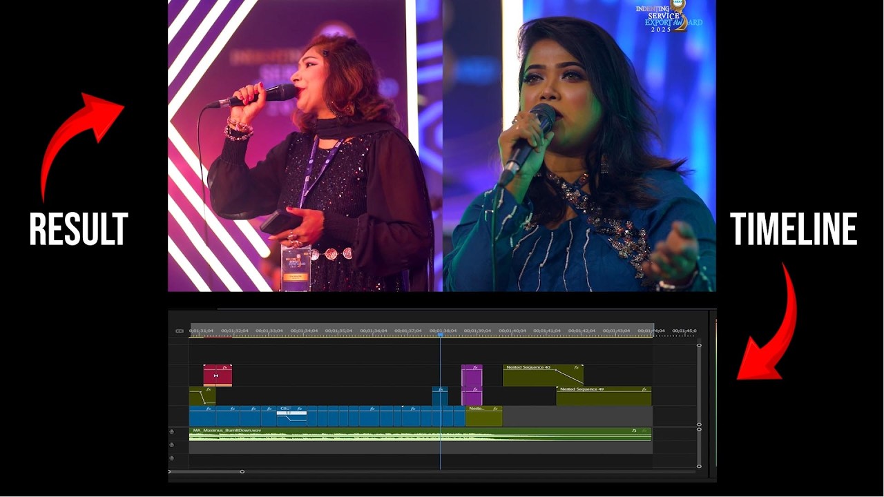 What Actually Happens Inside a Corporate Event Edit | Premiere Pro ...