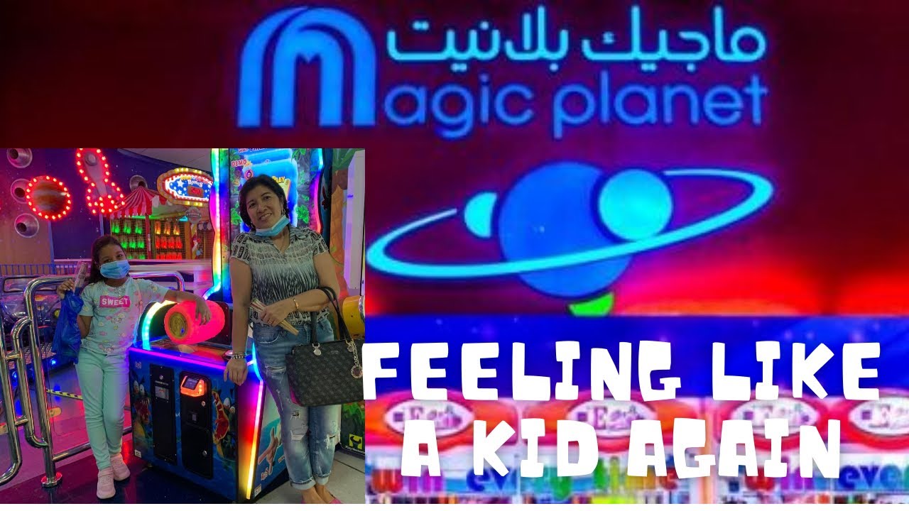 Spin the wheel at Magic Planet Dubai - YouTube