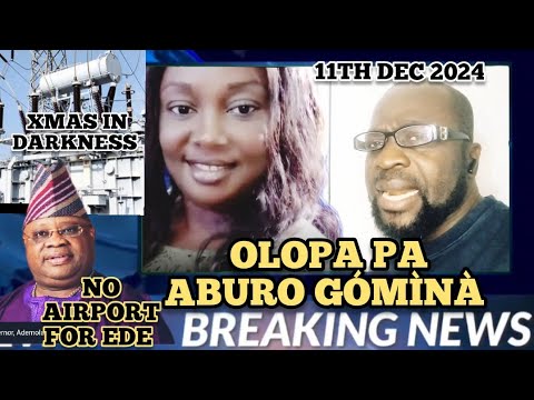Olopa pa Aburo Gómìnà | Kini Aare Germany wa se ni Nìgeria | Wike gbe ...