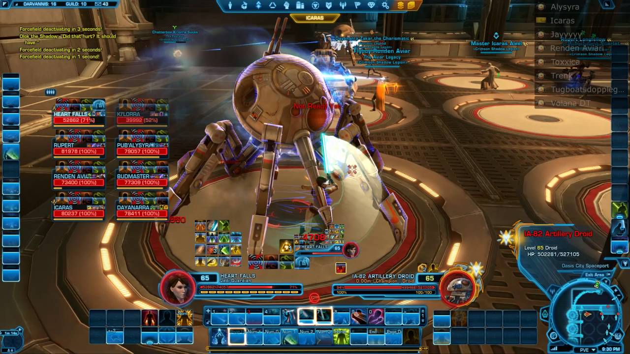 Pure Pazaak (SWTOR 10.2016 SNV HM Olok) - YouTube