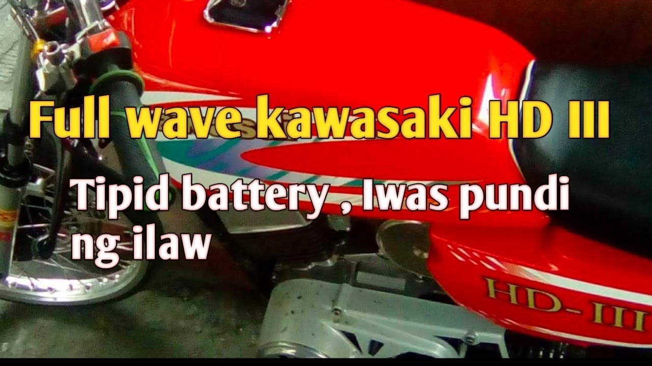 full tutorial full wave kawasaki hd3 - YouTube