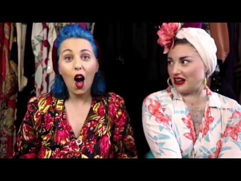 Vintage Wardrobe Tour & Dress up with Lori