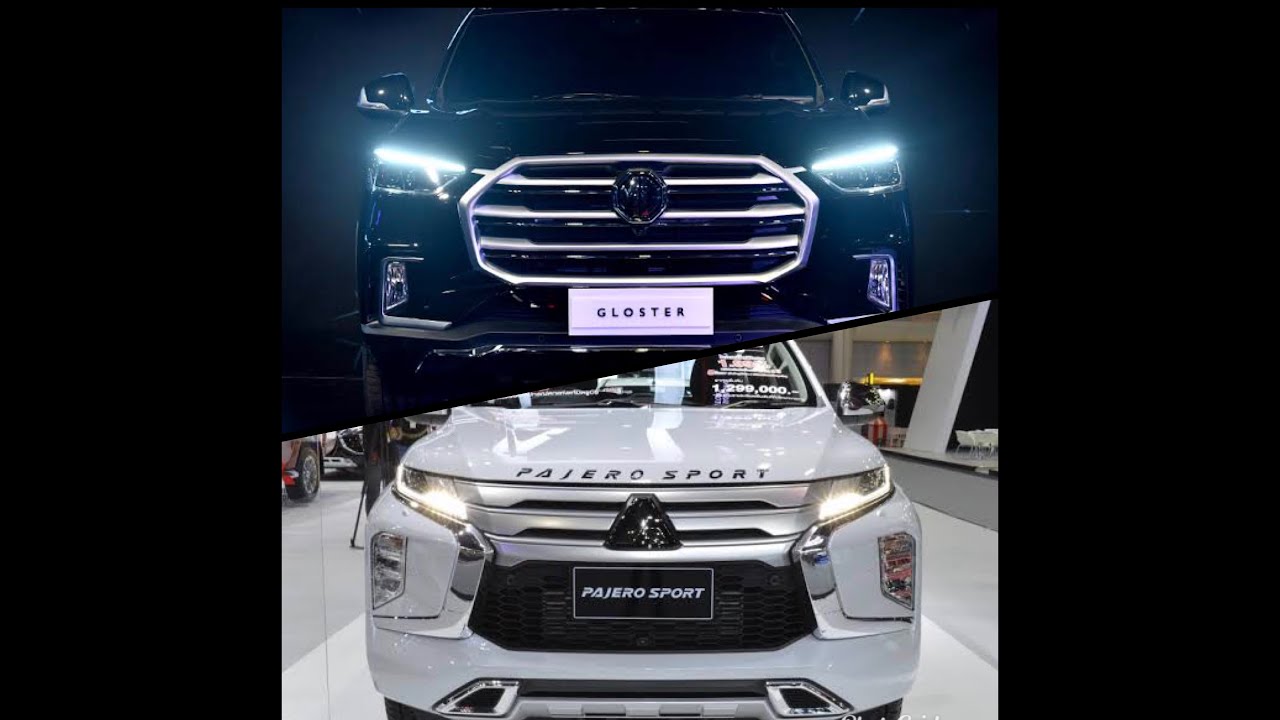 MG Gloster vs Mitsubishi Pajero(Montero) Sport 2021 - Complete ...