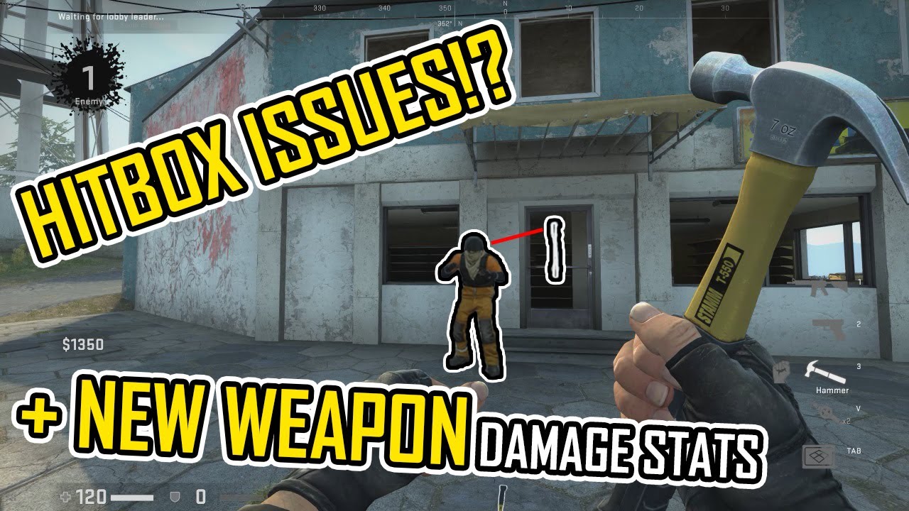 CSGO : Major Problems With Melee Hitboxes and Melee Damage Stats - YouTube