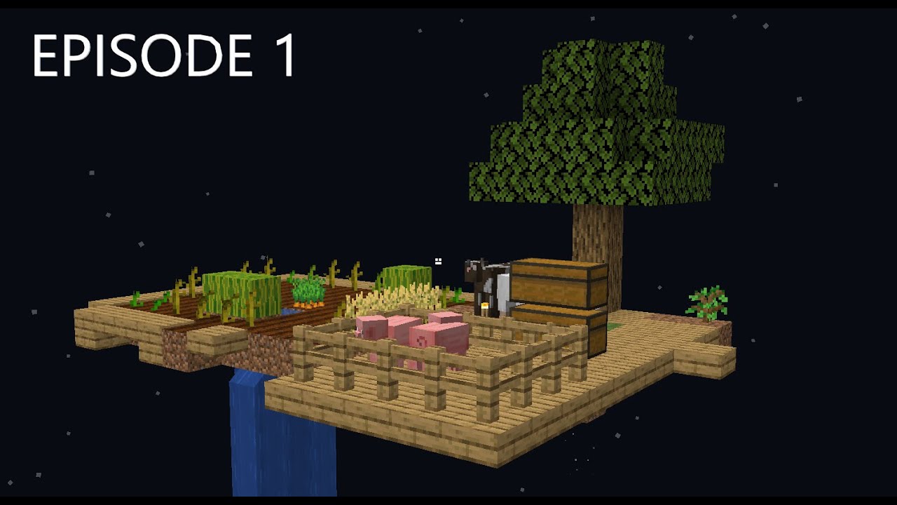 Minecraft One Block Hardcore | Episode 1 - YouTube