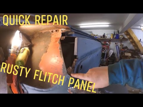 Flitch Panel Repair - Classic Mini Restoration - Project Bumble - Part ...
