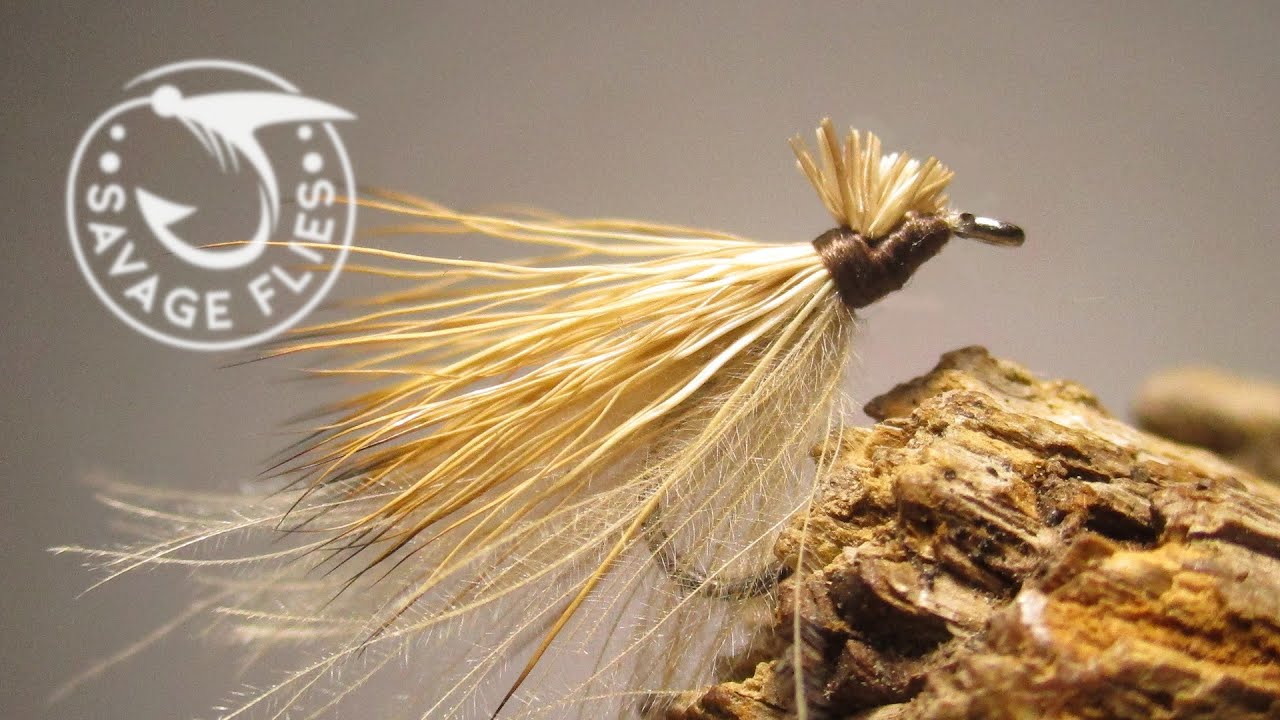 Tying (and fishing) a CDC Elk Hair Caddis (my go-to dry fly pattern ...