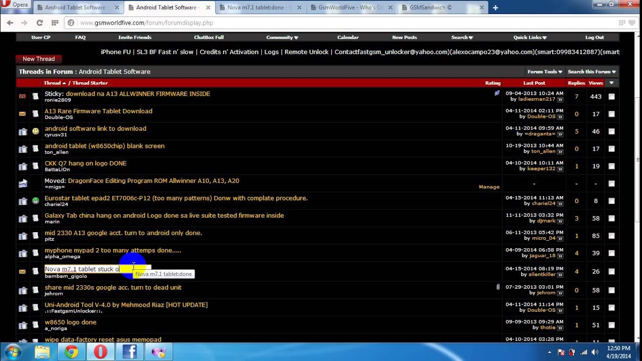 How To Edit Thread Title - YouTube