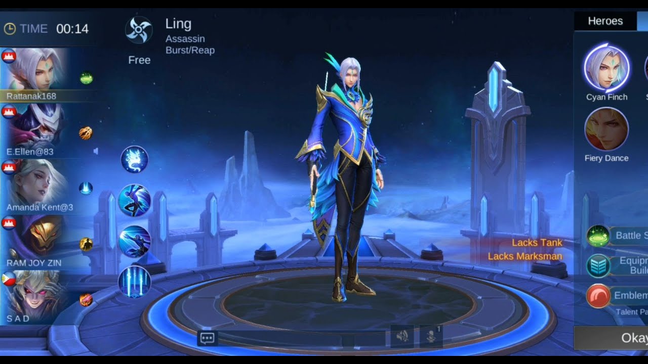 Mobile legends | Ling Hero | Mobile legends Ling | Hero Mobile legends ...