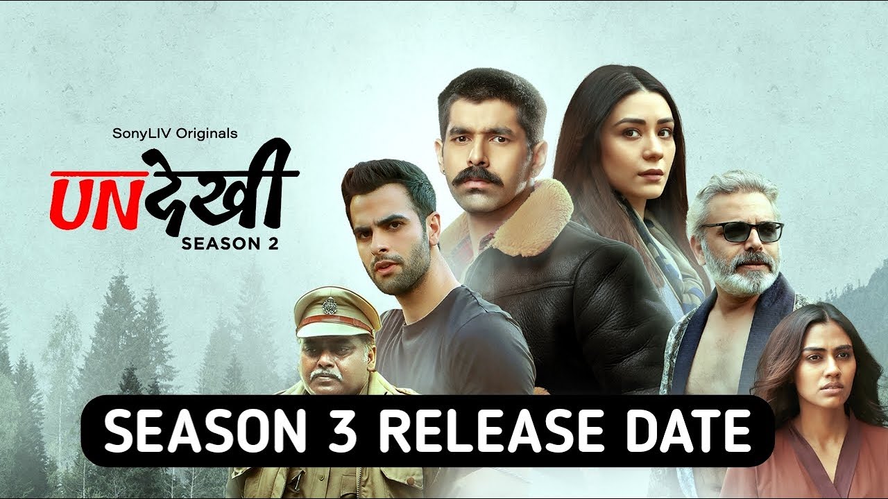 Undekhi Season 3 Release Date SonyLiv - YouTube