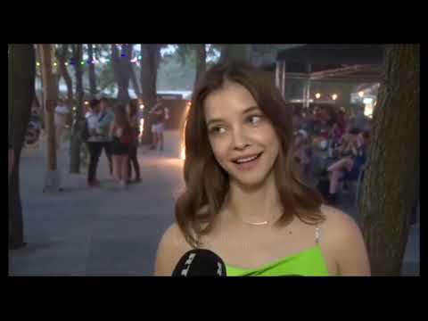 QuickClipsHQ - Pretty Barbara Palvin Interview by 'RTL Hungary' For Sziget Festival