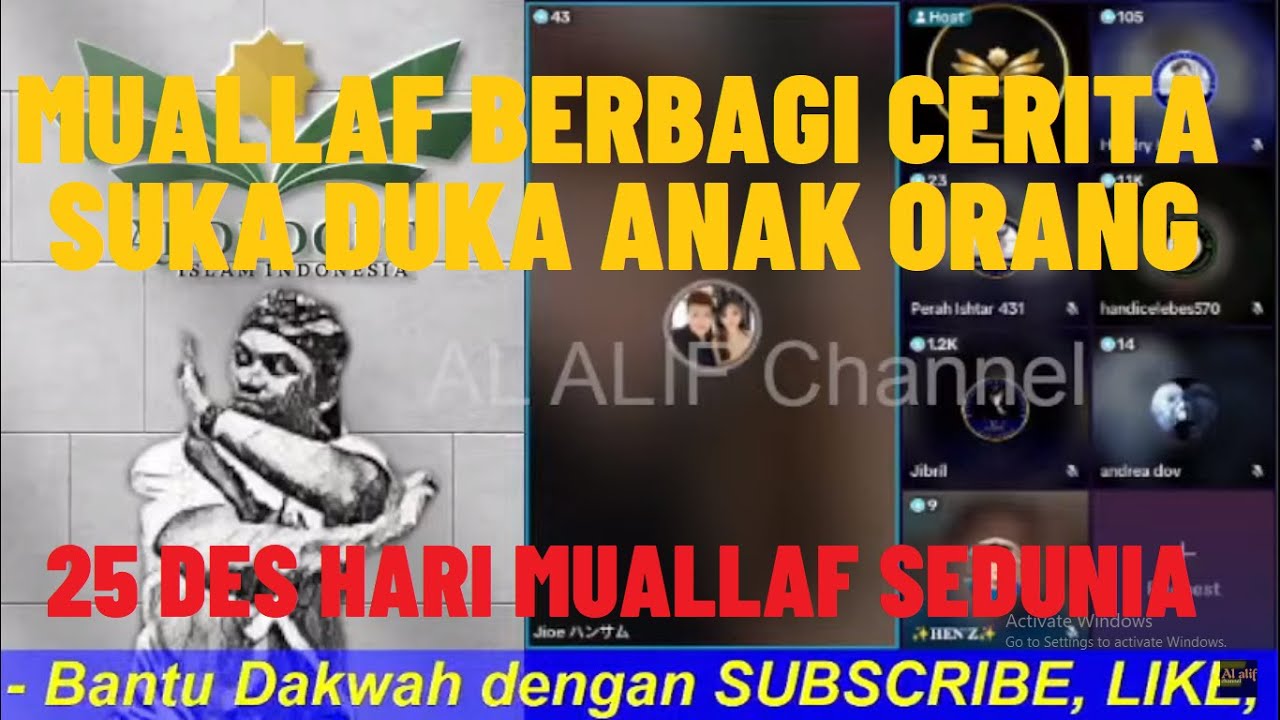 PARA MUALLAF BERKUMPUL BERBAGI KISAH, MAU NATALAN KAH? - YouTube