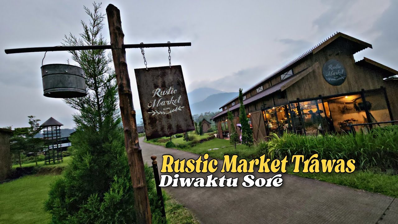 Nyobain Sore-sore Ngeteh di Rustic Market Trawas Ternyata Romantik ...
