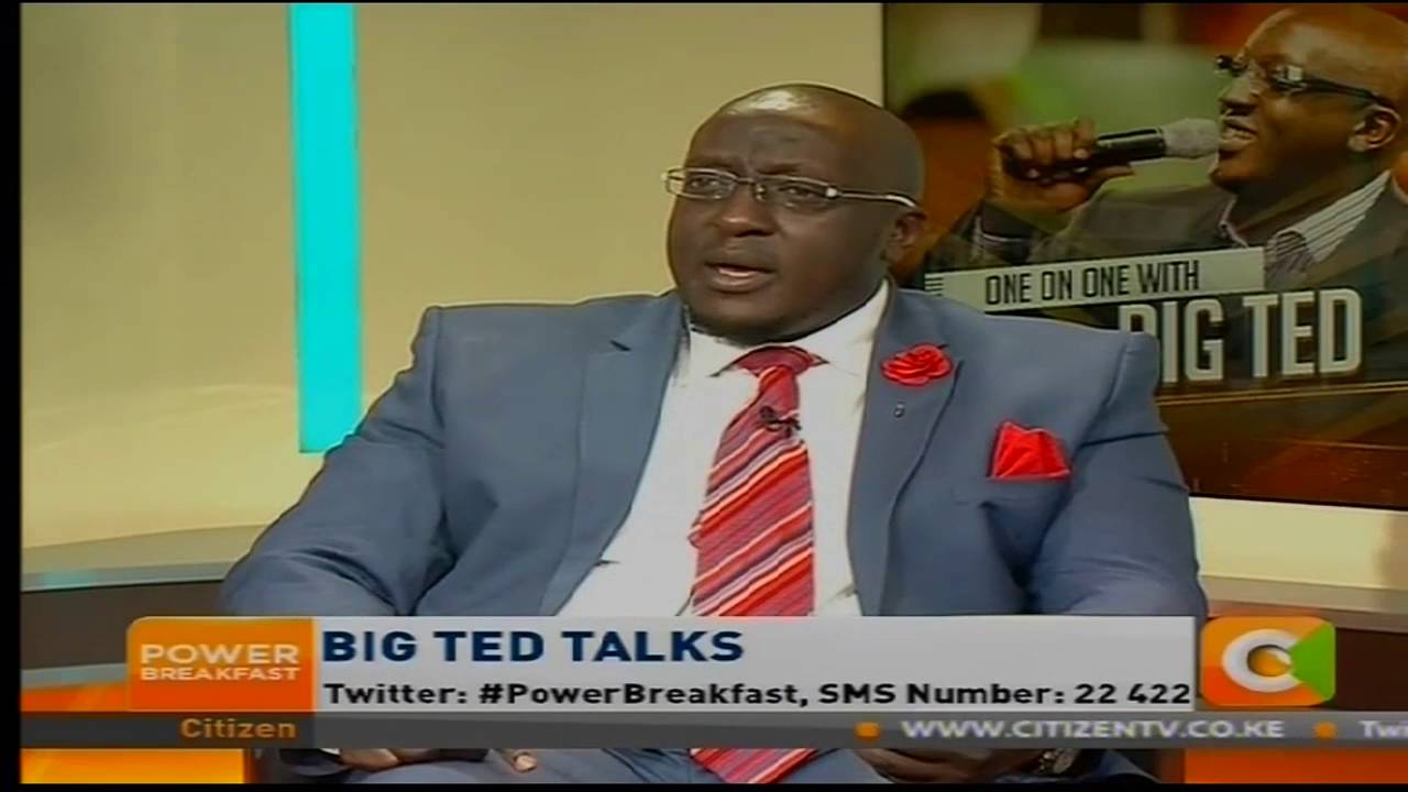 Big Ted's passionate message of hope to Kenyan youth - YouTube