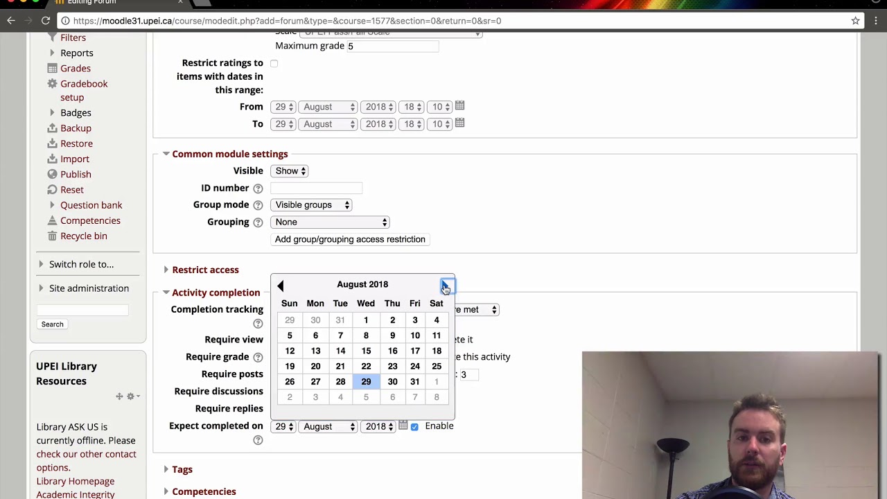 Getting Started with Moodle - Discussion Forums - YouTube