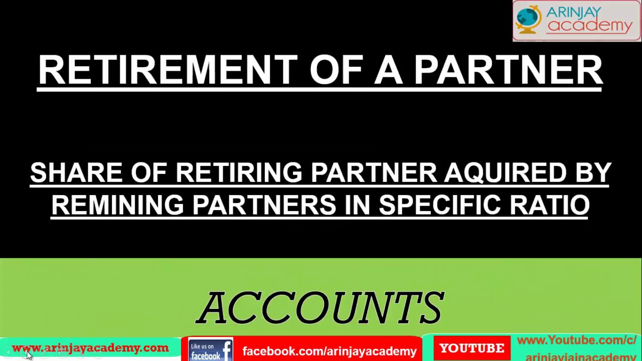 When share of retiring partner acquired by remaining partner in ...