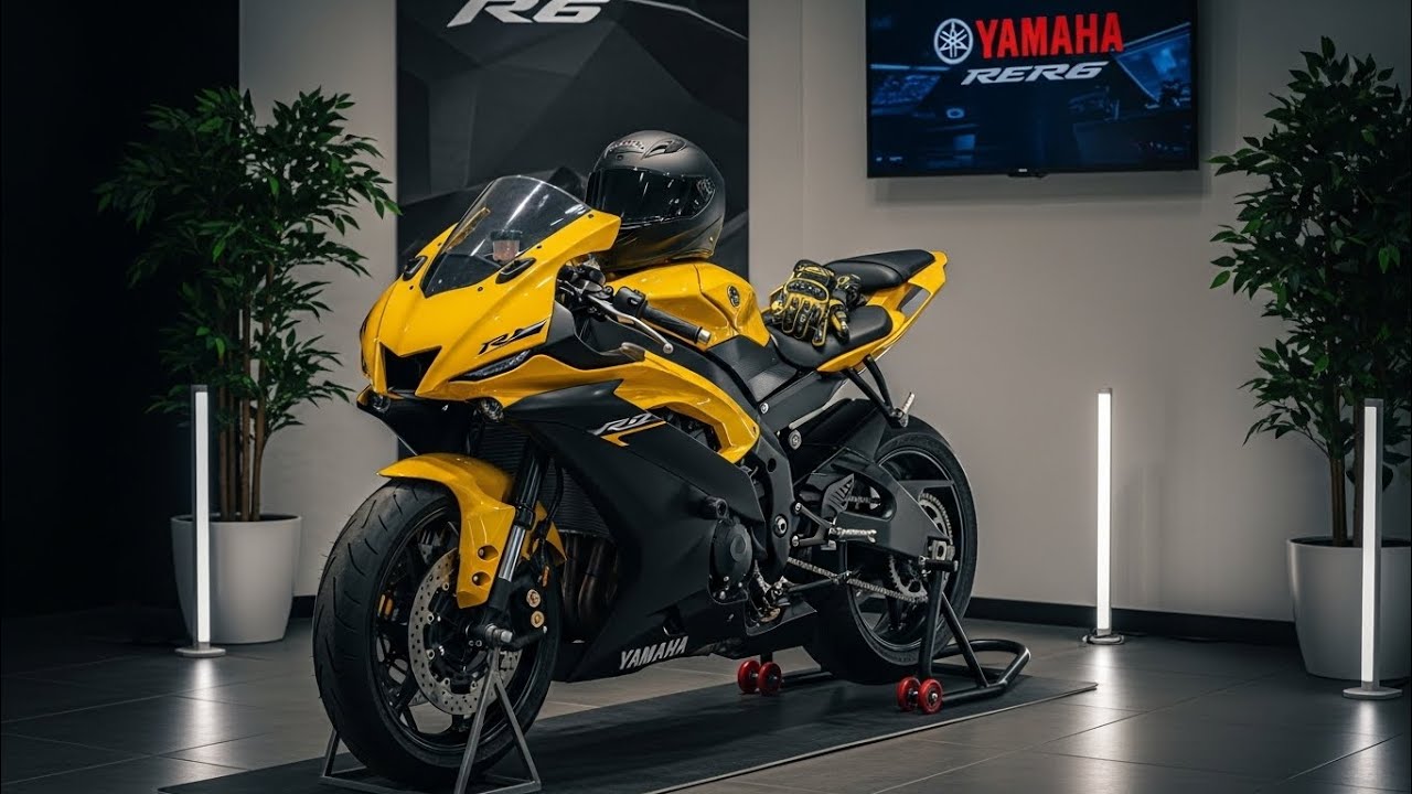 Yamaha R6 (YZF-R6) 2025 – Preço, Potência e Detalhes no Brasil - YouTube