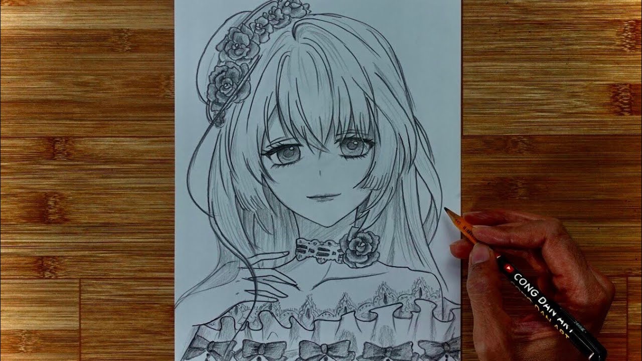 Vẽ Anime Dễ Dàng | Cách Vẽ Amy Melwyn Siêu Đẹp #596 | Cong Dan Art ...