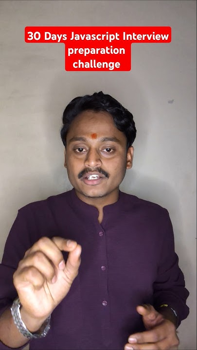 Javascript interview Preparation series! #javascript #javascriptinterview #viralshort # ...