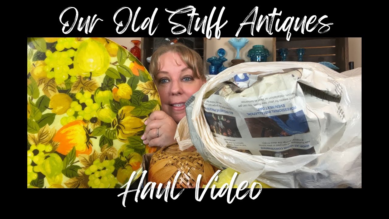 What I bought at Our Old Stuff Antiques for Resale - YouTube
