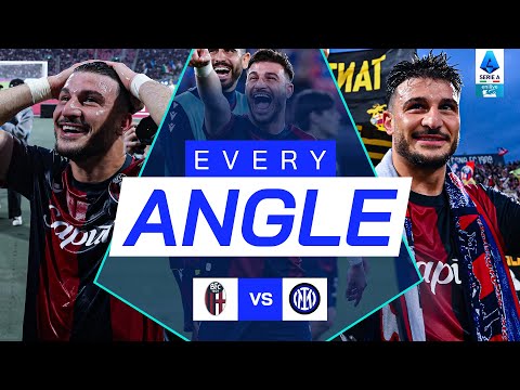Orsolini’s Stunning Bicycle Kick | Every Angle | Bologna-Inter | Serie A 2024/25