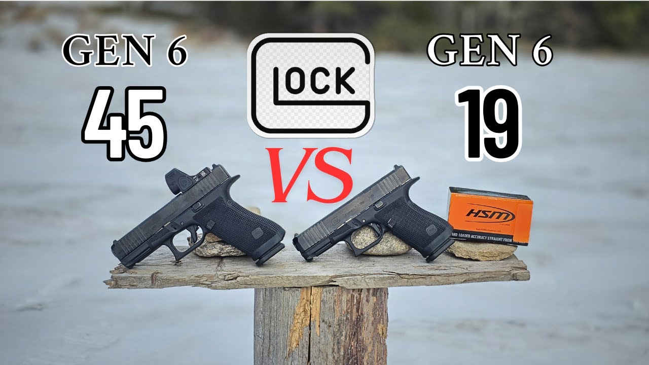 Gen 6 Glock 45 vs Glock 19 — Which One Should You Buy? - YouTube