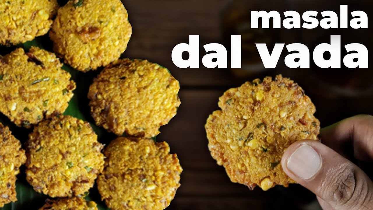 How to make Kerala Nadan Parippu Vada at Home/ Easy Masala Dal Vada ...