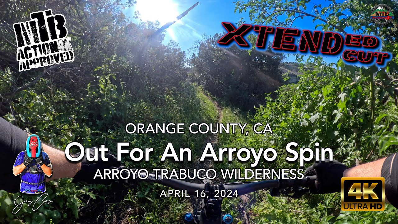 MTB Riding | Out For An Arroyo Spin | Arroyo Trabuco Wilderness | April ...