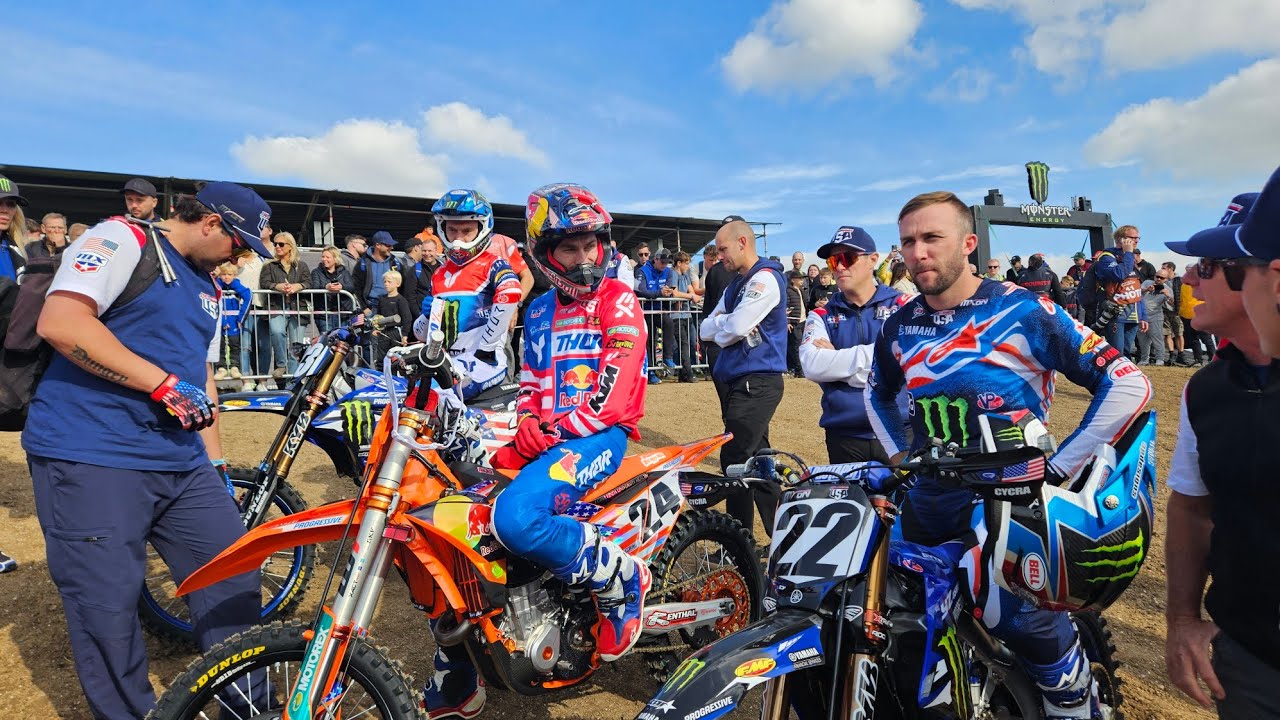 Team USA pre-race MXON comments - YouTube