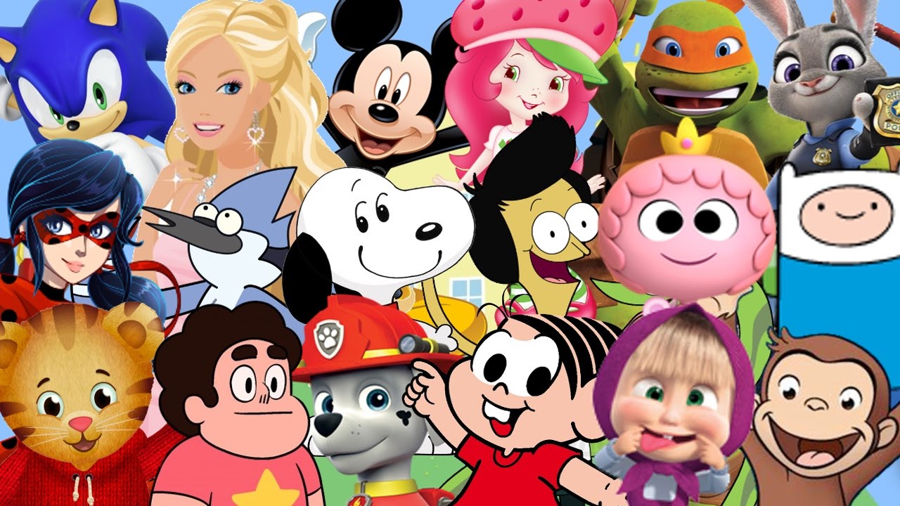 barbie george o curioso daniel tigre zootopia patrulha canina ...