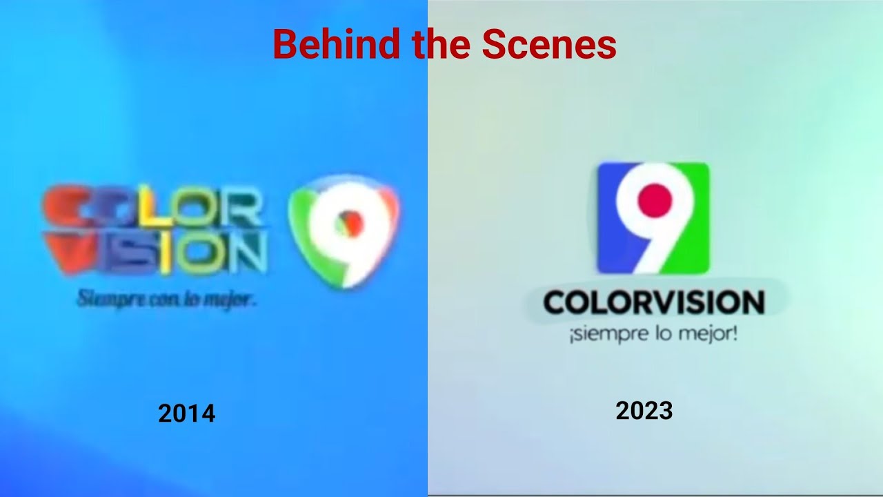 TV Dominicana: Colorvisión - Rebrand 2023 - Detras de Camaras - YouTube