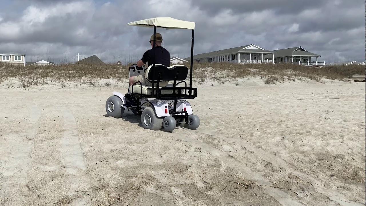 Cricket Mini Golf Cart Beach Buggy Mobility Scooter - YouTube