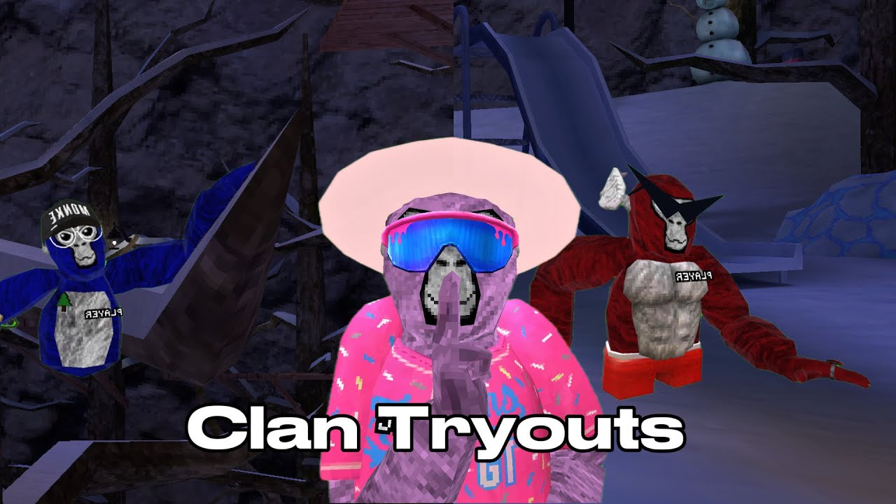 I Hosted FAKE Clan Tryouts in Gorilla Tag! - YouTube