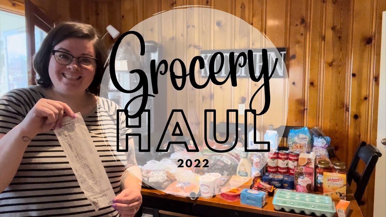 $160 Weekly Grocery Haul || MEAL PLAN || WALMART AND RULER FOODS HAUL ...