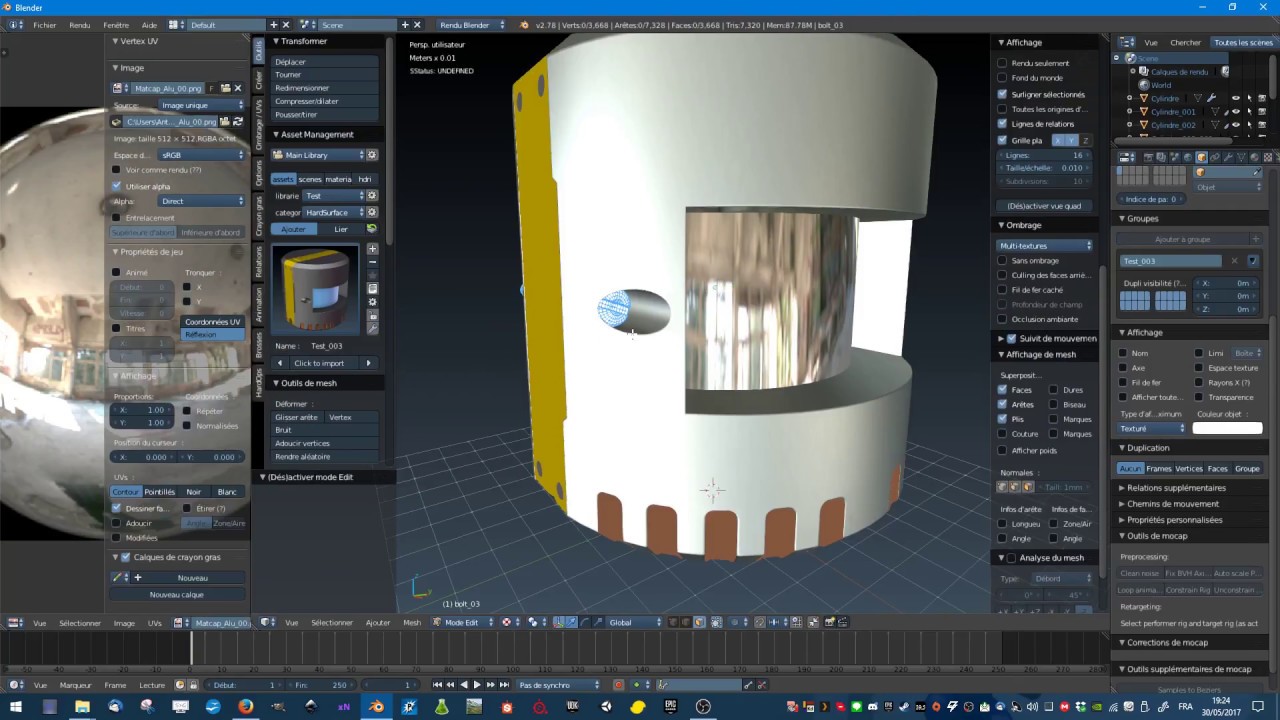 Prepare your mesh and add matcap in blender - YouTube