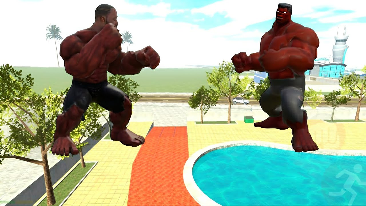 FRANKLIN FIGHT GIANT HULK BUSTER 😱 IN INDIAN BIKE DRIVING 3D - YouTube