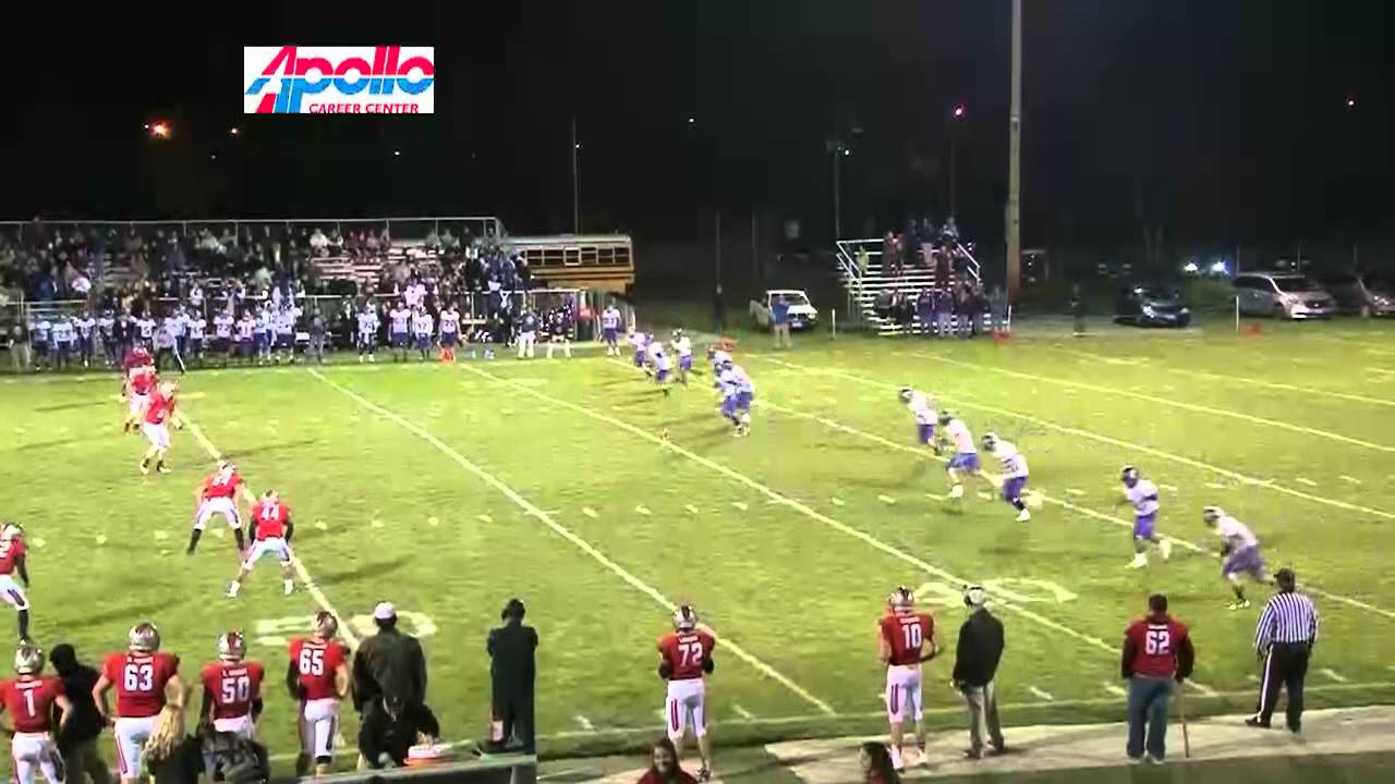 #11 Leipsic vs. Pandora-Gilboa Football - YouTube
