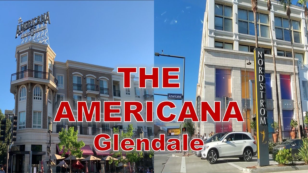 Walking Tour The Americana at Brand - YouTube