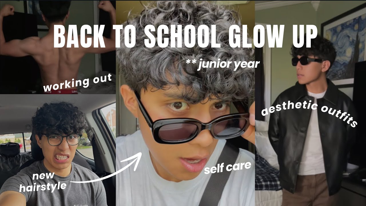 Back To School GLOW UP Vlog | Self Care, Outfits, Working Out, & New ...